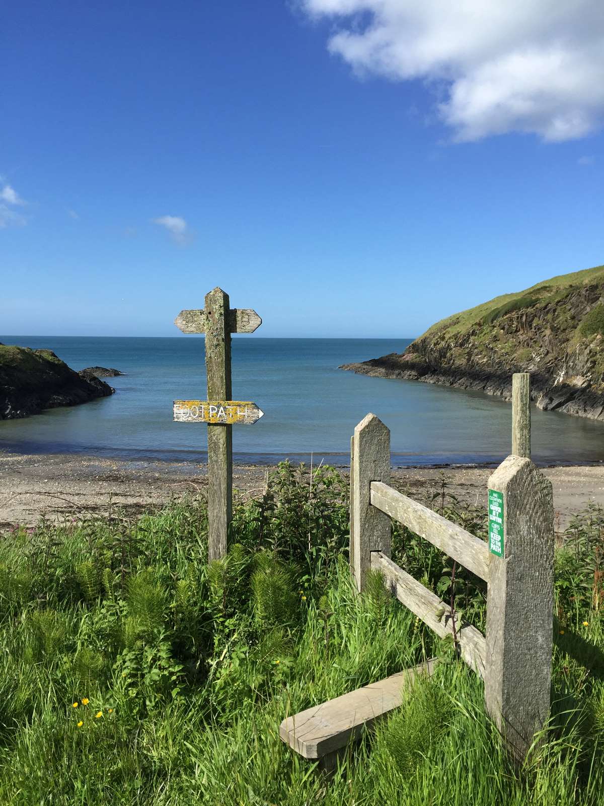 Aberfforest Beach Pembrokeshire | Beaches in Pembrokeshire